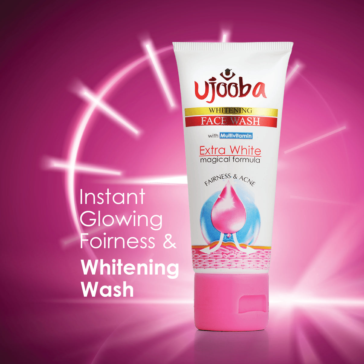 UJOOBA - WHITENING FACE WASH – TRENDS COSMETICS